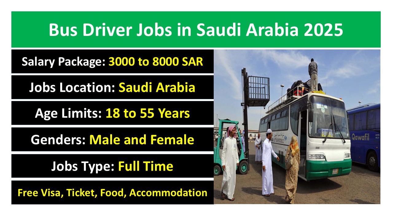 Bus Driver Jobs in Saudi Arabia 2025 Apply Now!